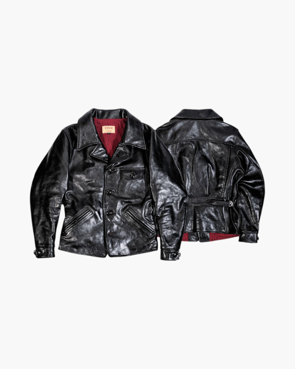 Four Corner Leather Work Jacket | Brake House Leather Jacket